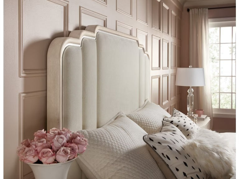 Nouveau Chic King Upholstered Bed – Outrageous Interiors and Design