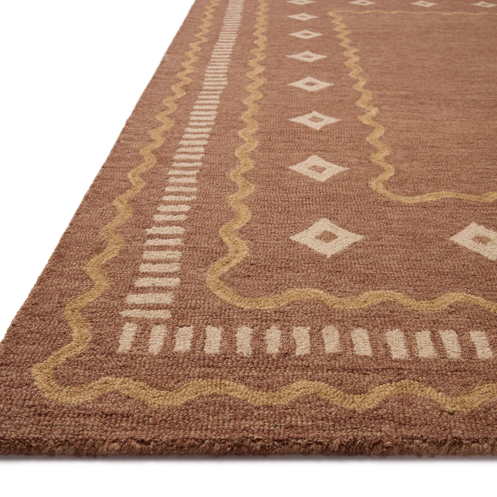 Chris Loves Julia x Loloi Alfie Clay / Spice 9'-3" x 13' Area Rug ...
