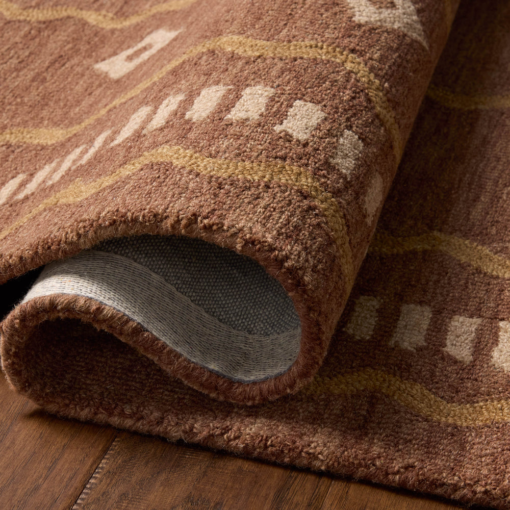 Chris Loves Julia x Loloi Alfie Clay / Spice 9'-3" x 13' Area Rug ...