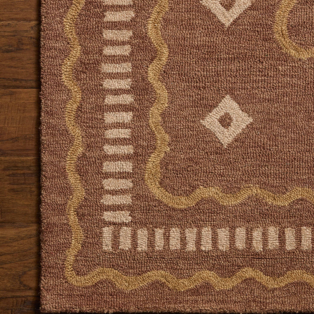Chris Loves Julia x Loloi Alfie Clay / Spice 9'-3" x 13' Area Rug ...