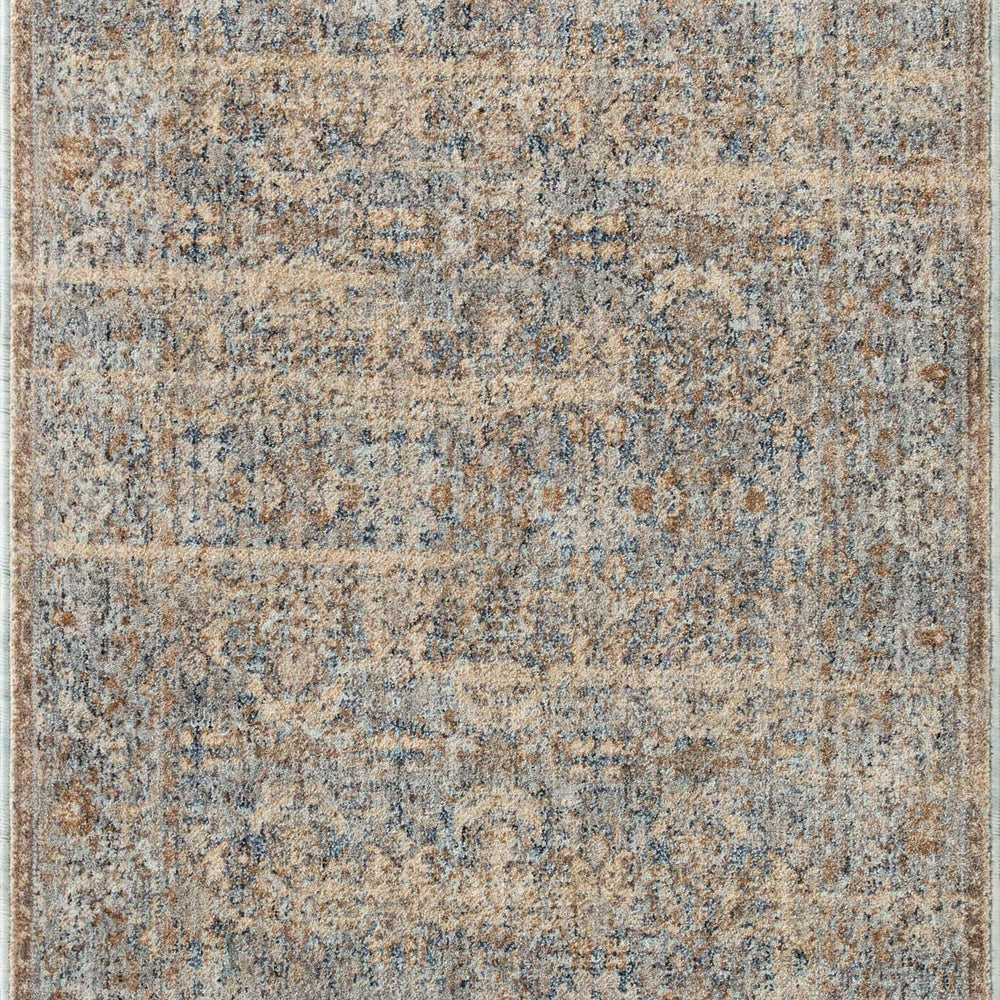 Angela Rose x Loloi Blake Ocean / Mocha 2'-7" x 10'-0" Runner Rug ...