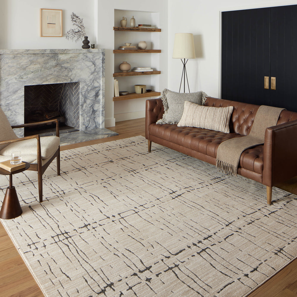 Loloi Darby Sand / Dk. Grey 2'-7" x 10'-0" Runner Rug – Outrageous ...