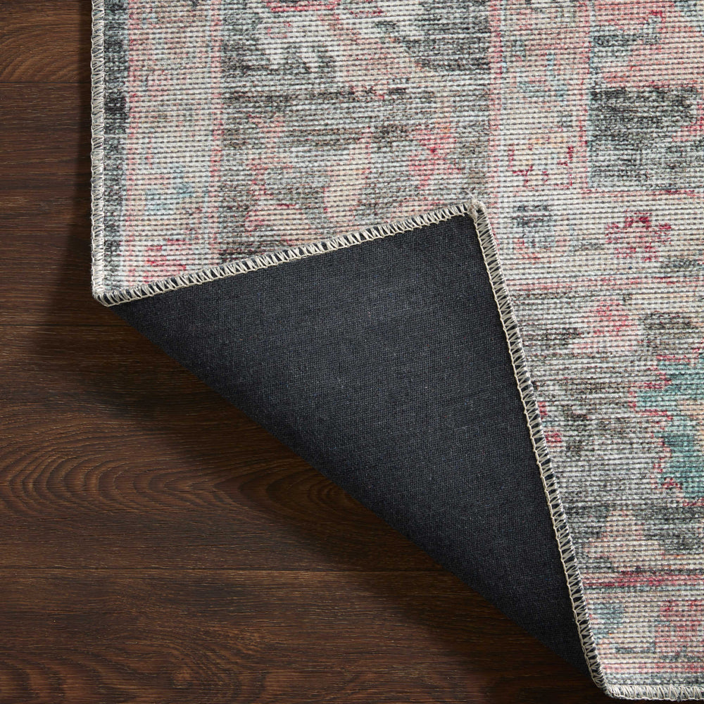 Loloi Elysium Graphite / Multi 3'-0" x 3'-0" Round Accent Rug ...