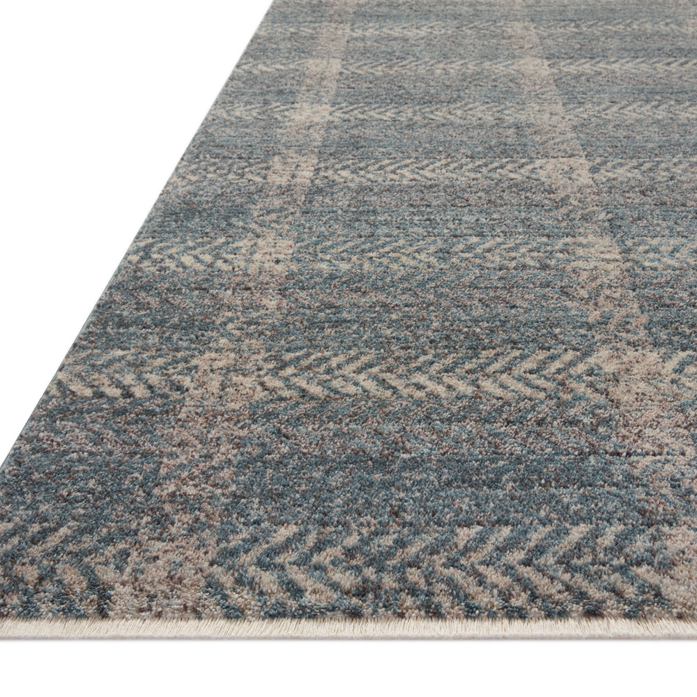 Angela Rose x Loloi Ember Blue / Beige 2'-7" x 10'-0" Runner Rug ...