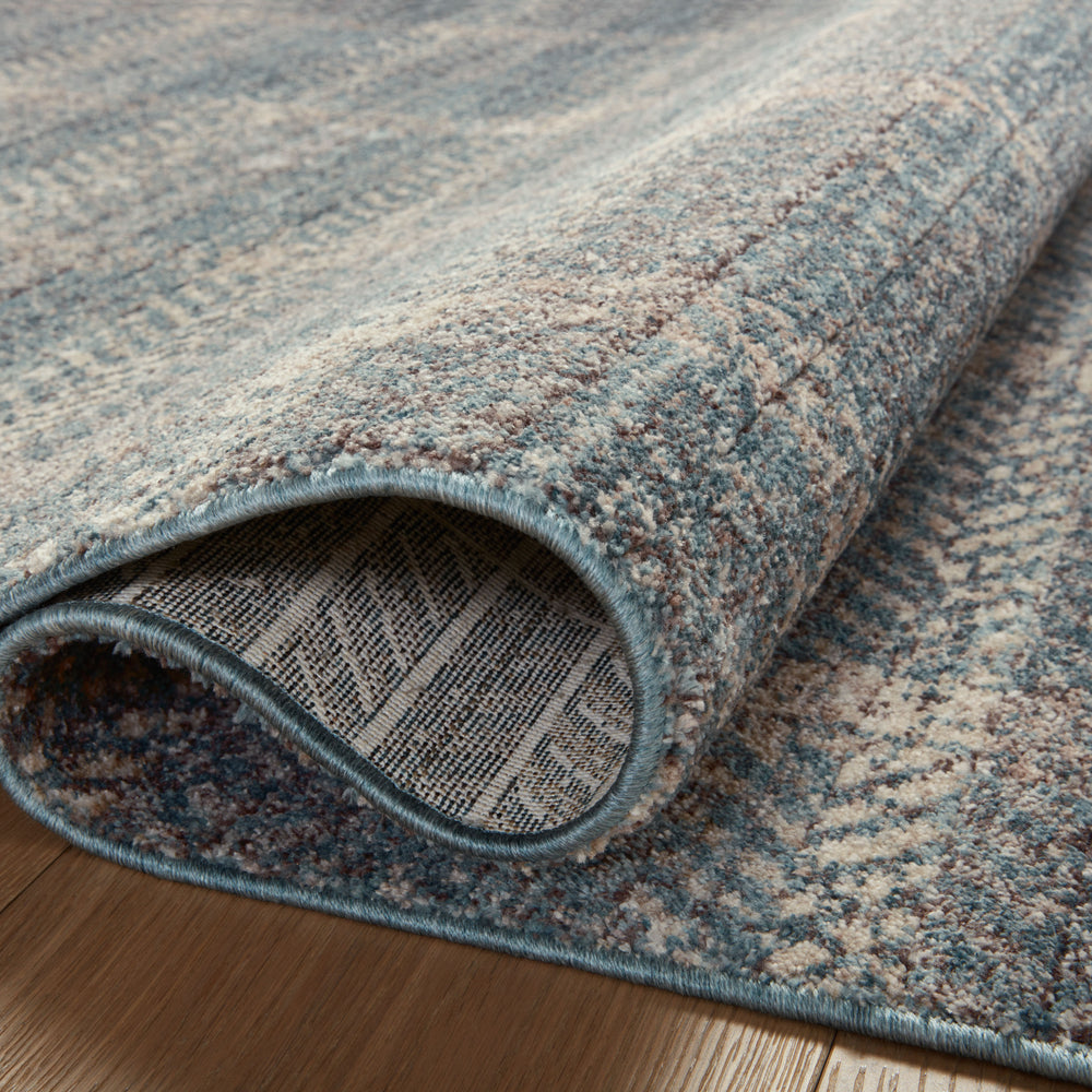 Angela Rose x Loloi Ember Blue / Beige 2'-7" x 10'-0" Runner Rug ...