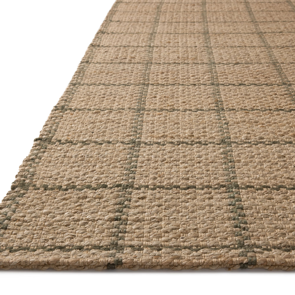 Chris Loves Julia x Loloi Fletcher Natural / Olive 2'-6" x 7'-6" Runne ...