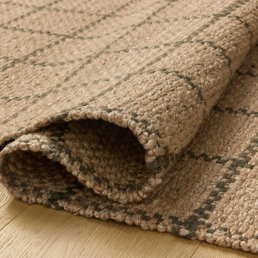 Chris Loves Julia x Loloi Fletcher Natural / Olive 2'-6" x 7'-6" Runne ...