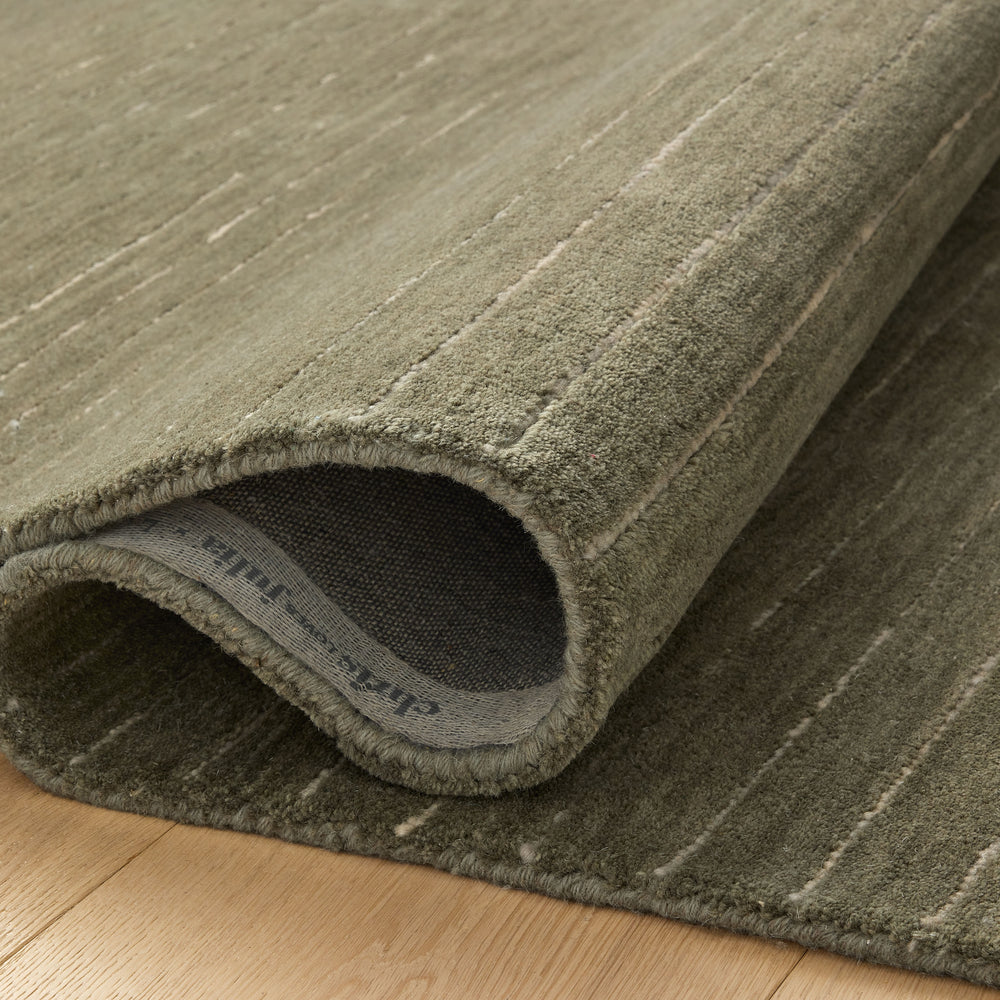Chris Loves Julia x Loloi Henry Olive / Ivory 3'-6" x 5'-6" Accent Rug ...