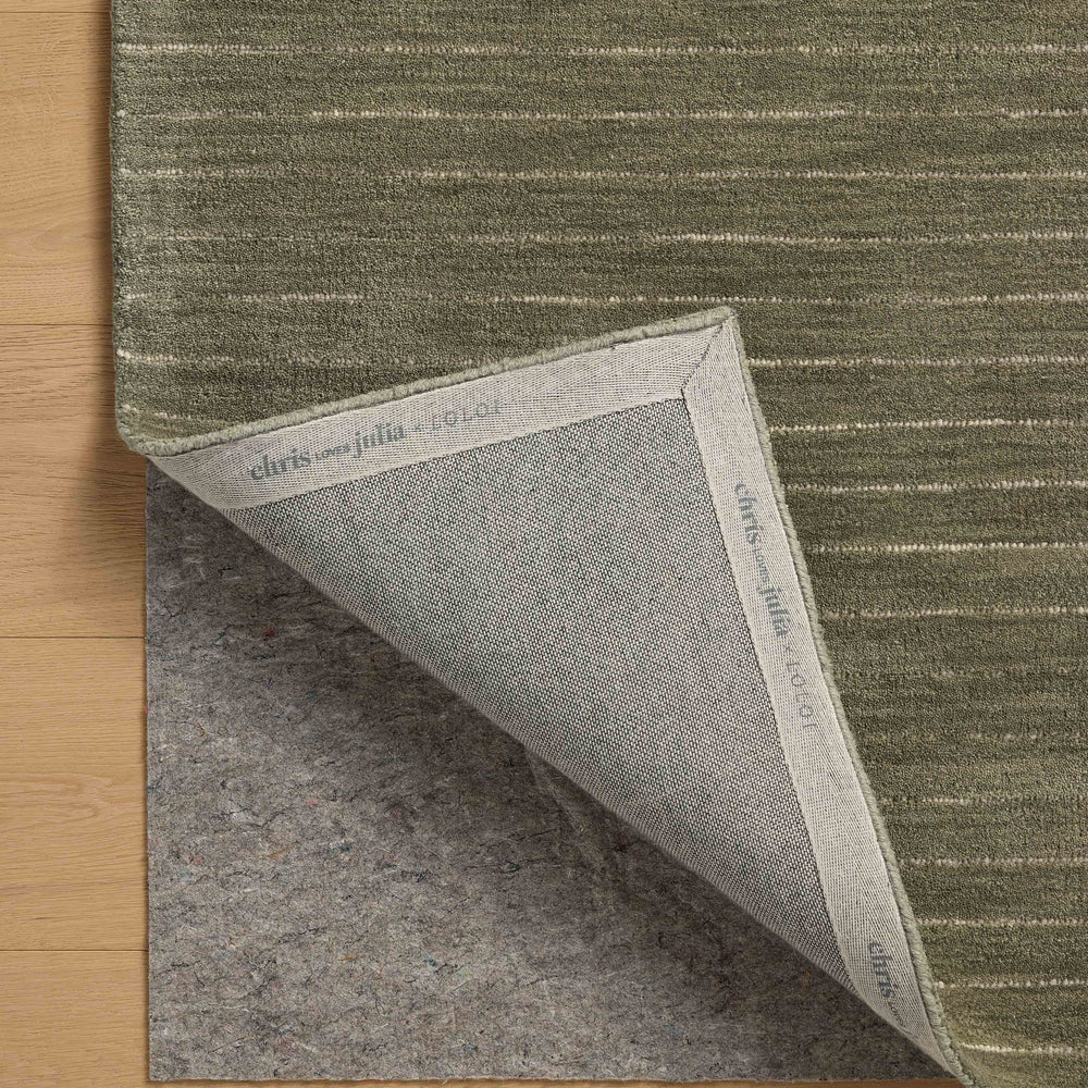 Chris Loves Julia x Loloi Henry Olive / Ivory 3'-6" x 5'-6" Accent Rug ...