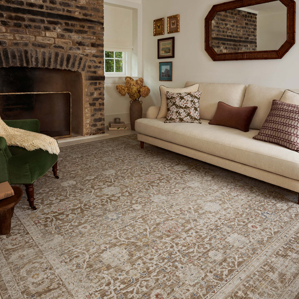 Chris Loves Julia x Loloi Ida Bark / Multi 2'-7" x 8'-0" Runner Rug ...