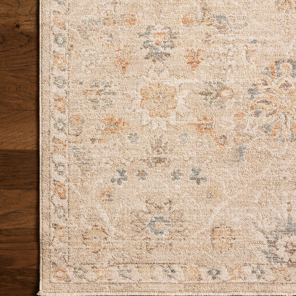Chris Loves Julia x Loloi Palma Natural / Multi 2'-7" x 12'-0" Runner ...