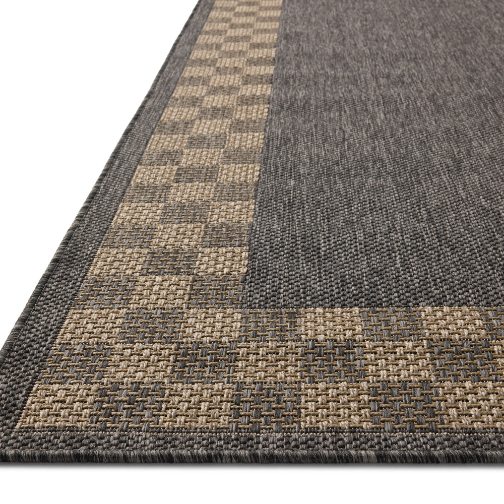 Chris Loves Julia x Loloi Providence Charcoal / Natural 9'-2" x 13' Ar ...