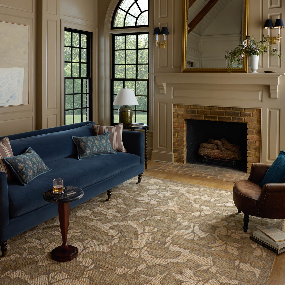 Chris Loves Julia x Loloi Rue Olive / Sage 8'-6" x 11'-6" Area Rug ...