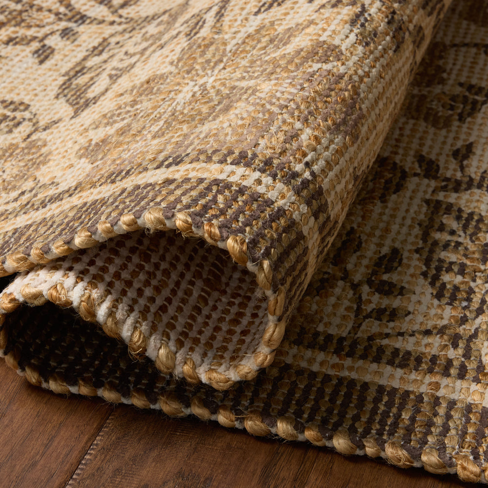 Chris Loves Julia x Loloi Rue Bark / Mocha 2'-3" x 3'-9" Accent Rug ...