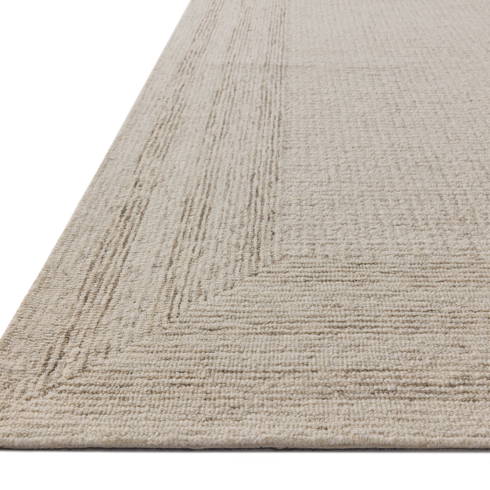 Amber Lewis x Loloi Windsor Ivory / Stone 7'-9" x 9'-9" Area Rug ...