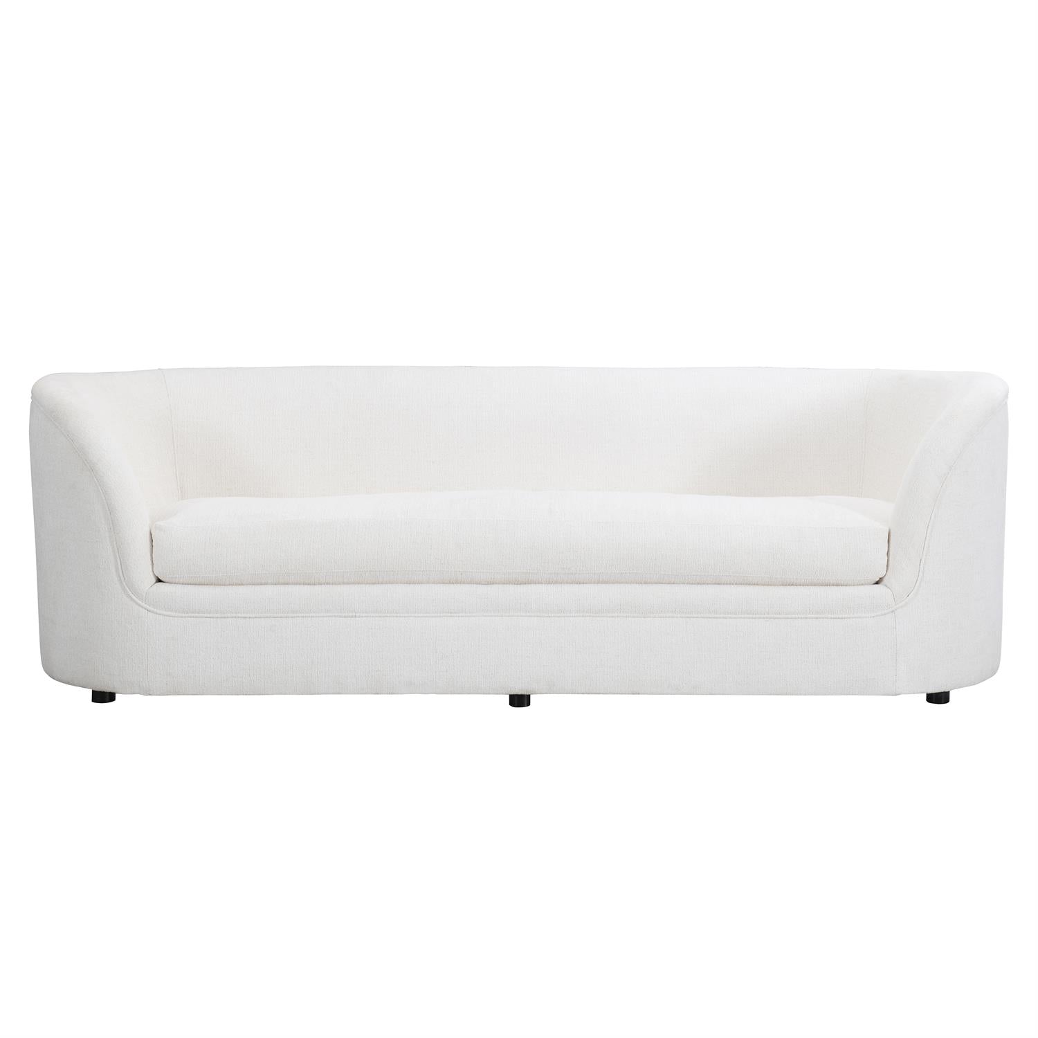 Amara Custom Sofa with Curved Shelter Design – Outrageous Interiors and Design