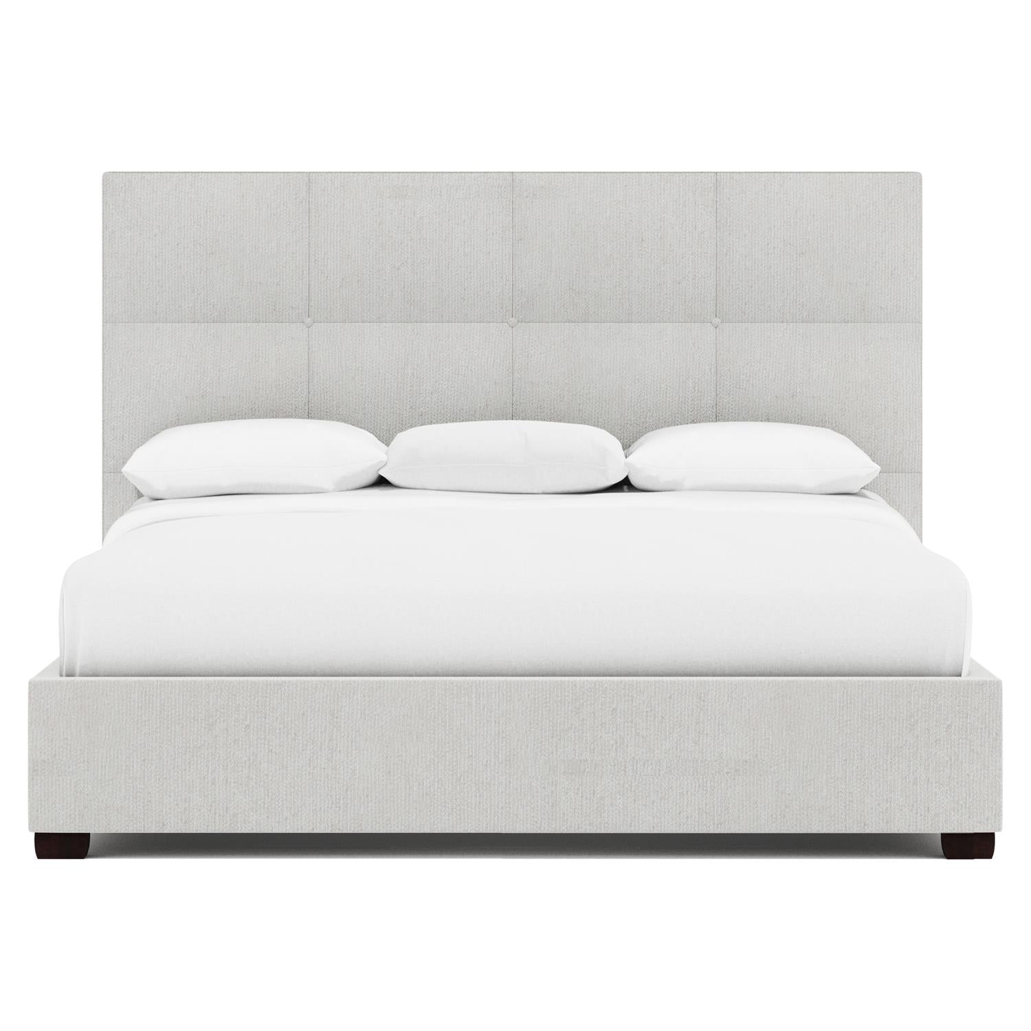 Derrick Fabric Panel King Bed – Custom – Outrageous Interiors and Design