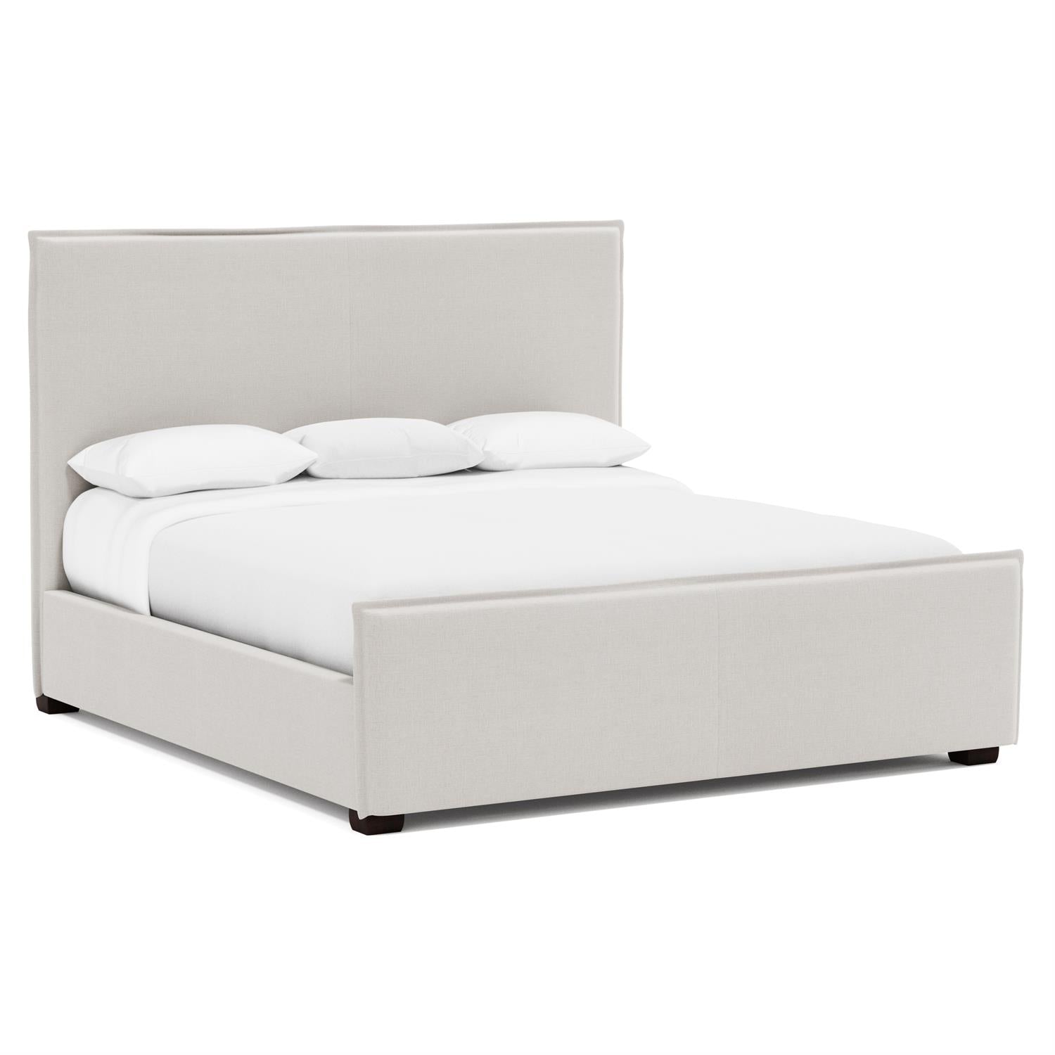 Griffin Fabric Panel King Bed – Custom – Outrageous Interiors and Design