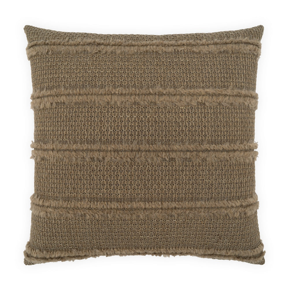 Kitto Pillow - Mocha - 24" x 24" – Outrageous Interiors and Design