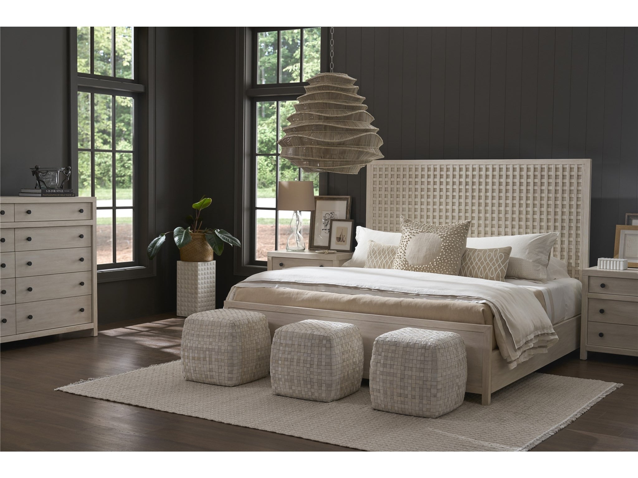 River Rock Panel Bed Queen – Outrageous Interiors and Design