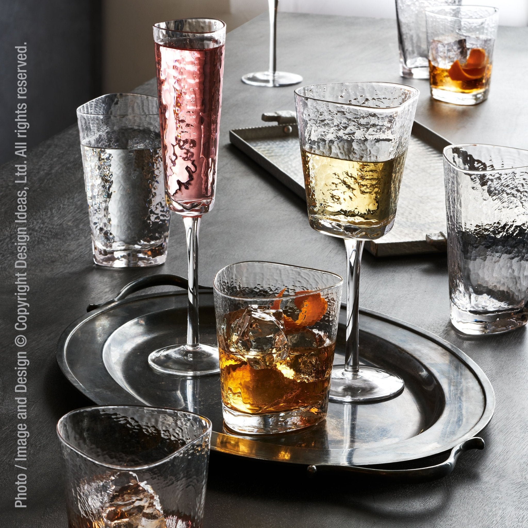 Serapha™ drinking glass 16 oz. (set of 4) – Outrageous Interiors and Design
