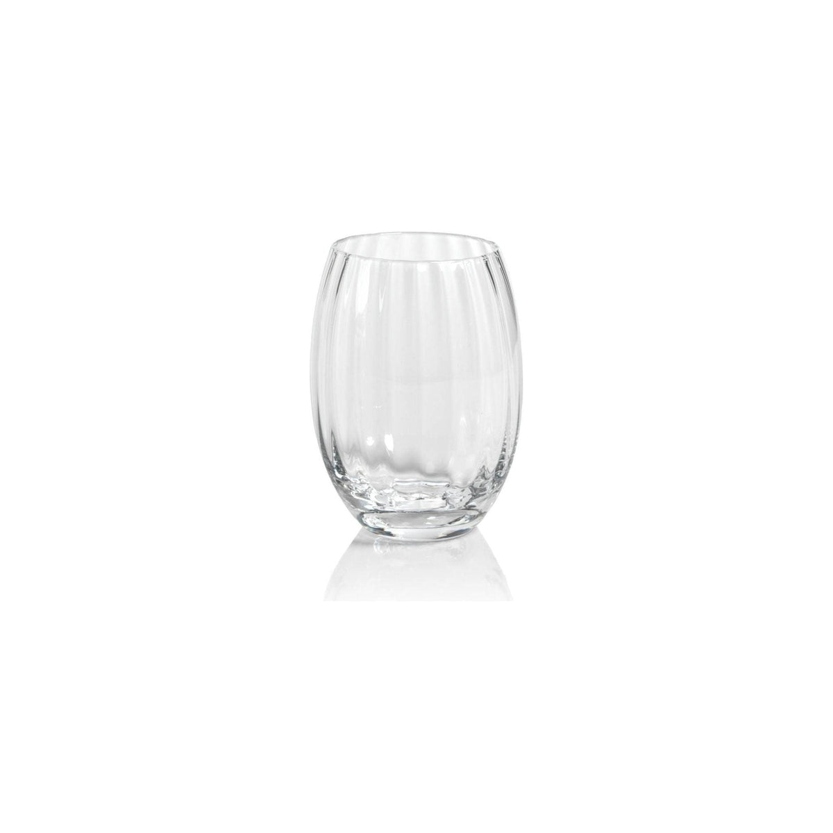 Madeleine Optic Stemless All-Purpose Glass - Set of 4 – Outrageous ...